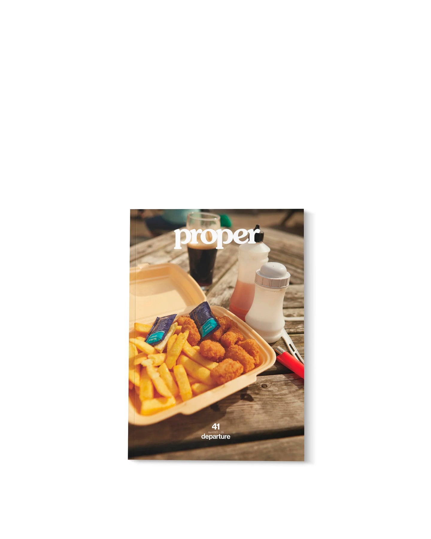Proper Magazine Issue 41 - Fish and Chips Cover - Hikerdelic Shop